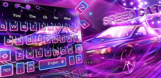 Neon Racing Sports Car Keyboard Theme for PC - How to Install on ...
