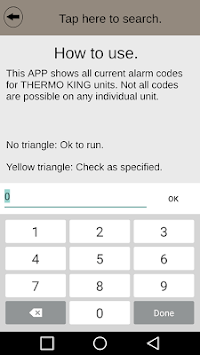 Thermo King alarm codes APK Download For Free